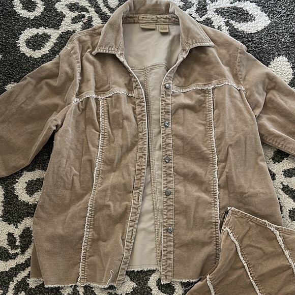 Ruff Hewn | Skirts | Vintage Ruff Hewn Jacket And Skirt | Poshmark